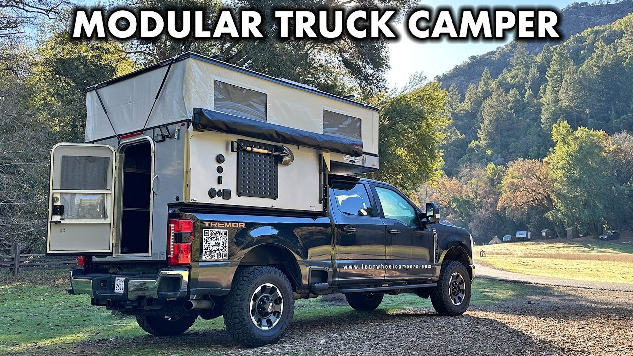 The CampOut Series of Slide-In Pop Up Truck Campers