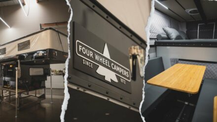 The CampOut Series of Slide-In Pop Up Truck Campers