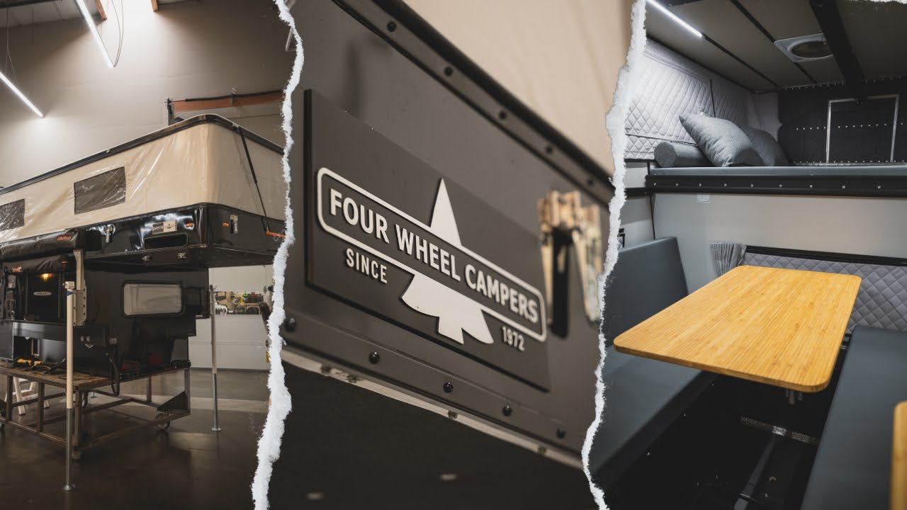 The CampOut Series of Slide-In Pop Up Truck Campers