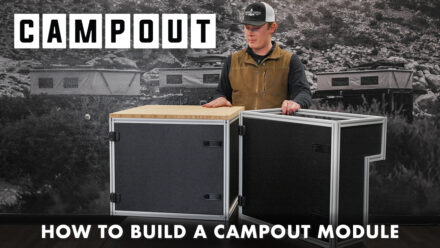 The CampOut Series of Slide-In Pop Up Truck Campers