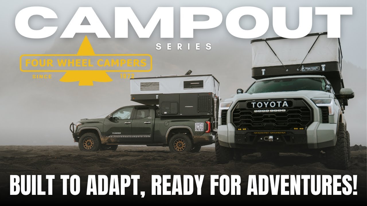 The CampOut Series of Slide-In Pop Up Truck Campers