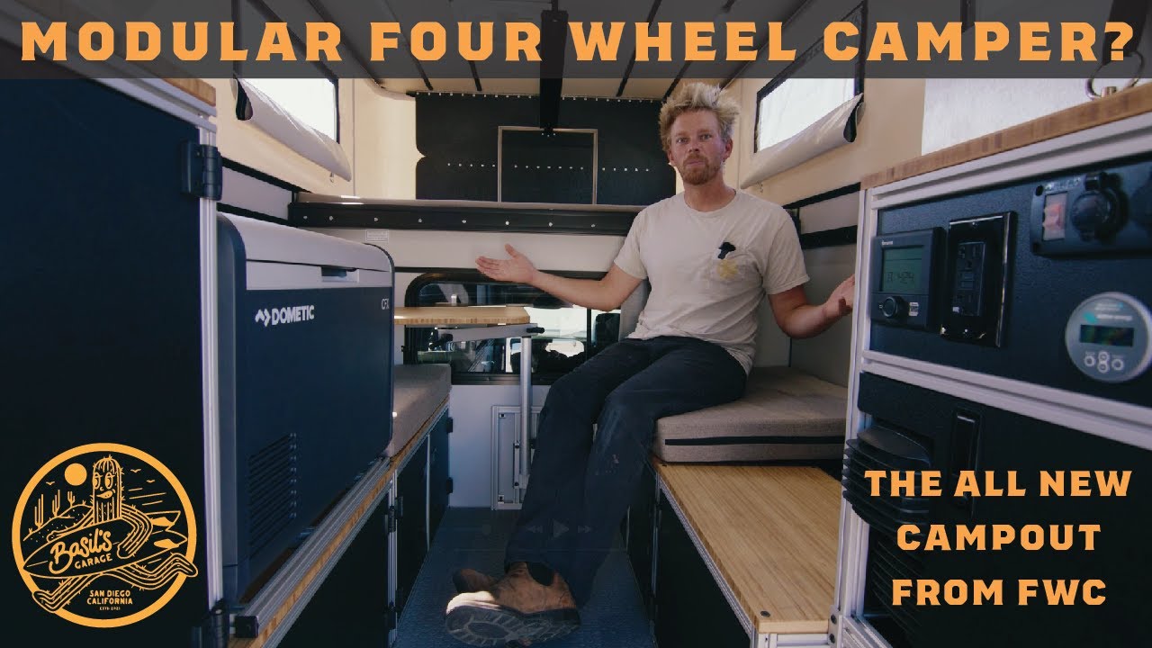 The CampOut Series of Slide-In Pop Up Truck Campers