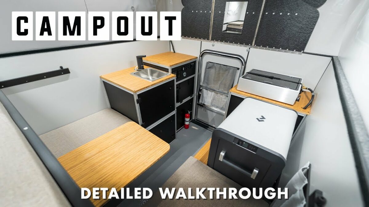 The CampOut Series of Slide-In Pop Up Truck Campers