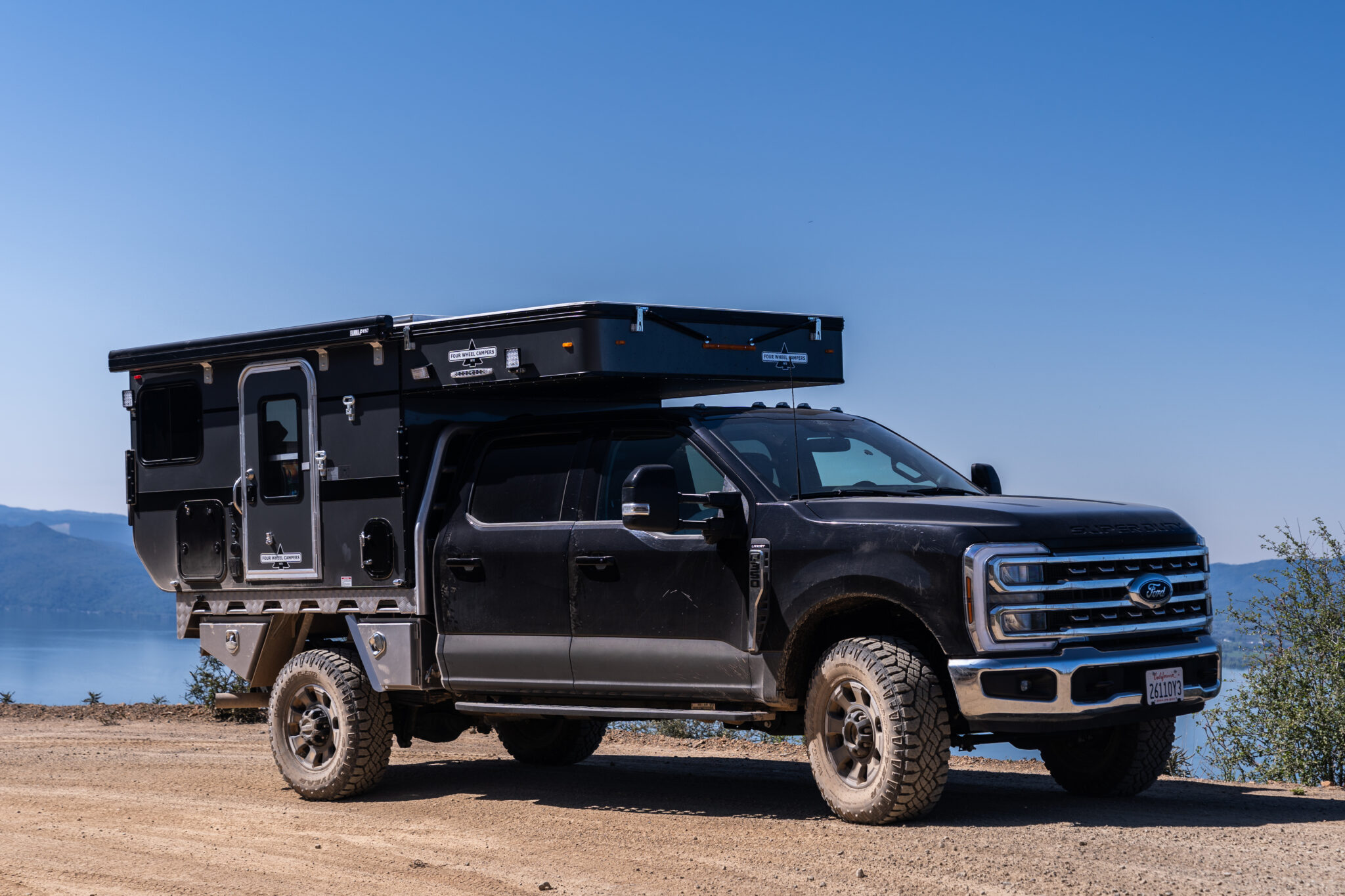 Four Wheel Campers - Hawk+ Flatbed Truck Camper